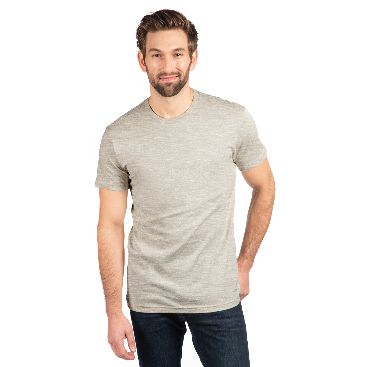 Next Level 3600 Unisex Cotton T-Shirt (Oatmeal) – Wholesale Printables