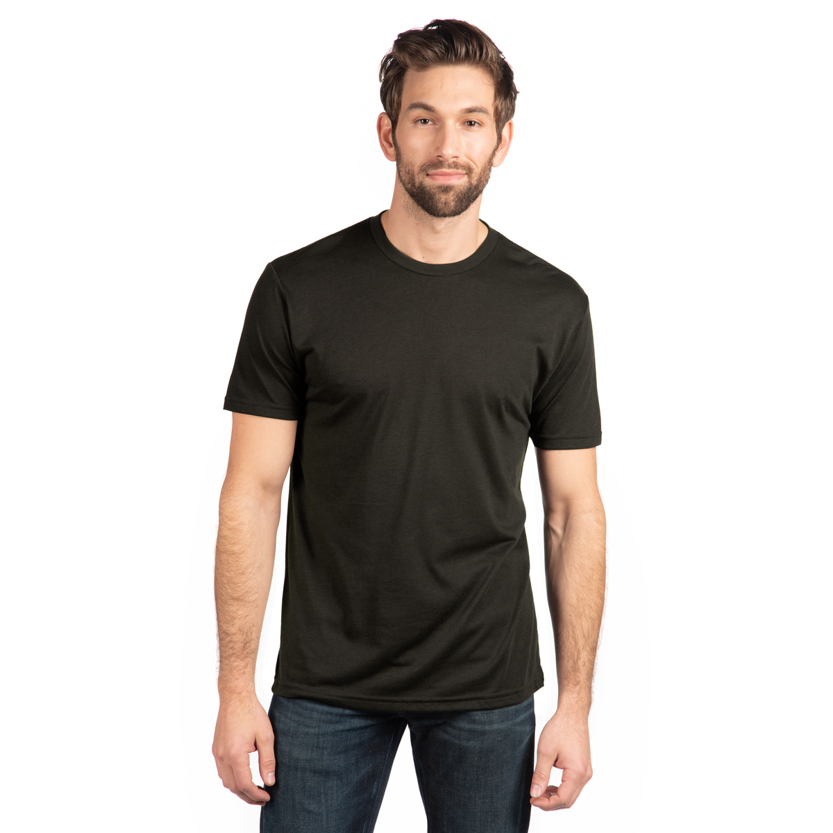 Next Level Unisex Tri-Blend T-Shirt (Graphite Black) – Wholesale Printables