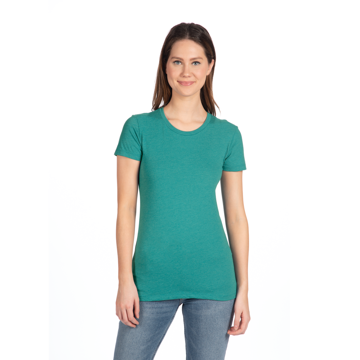 Next Level Women's CVC T-Shirt (Teal) – Wholesale Printables