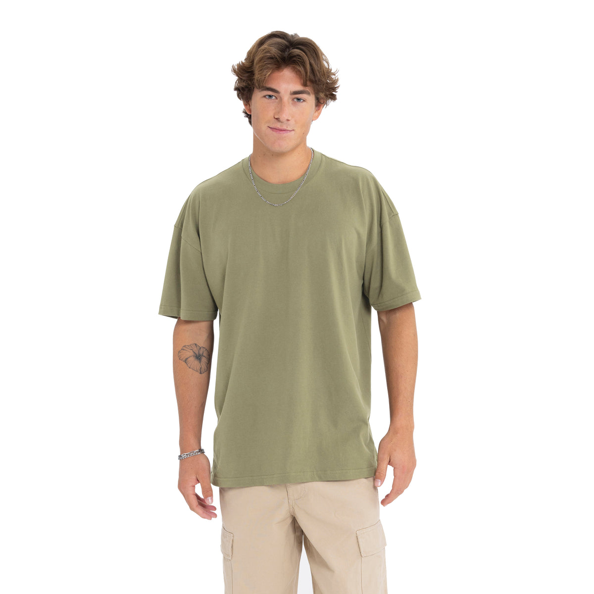 Next Level 7200 Unisex Heavyweight T-Shirt (Light Olive) – Wholesale ...