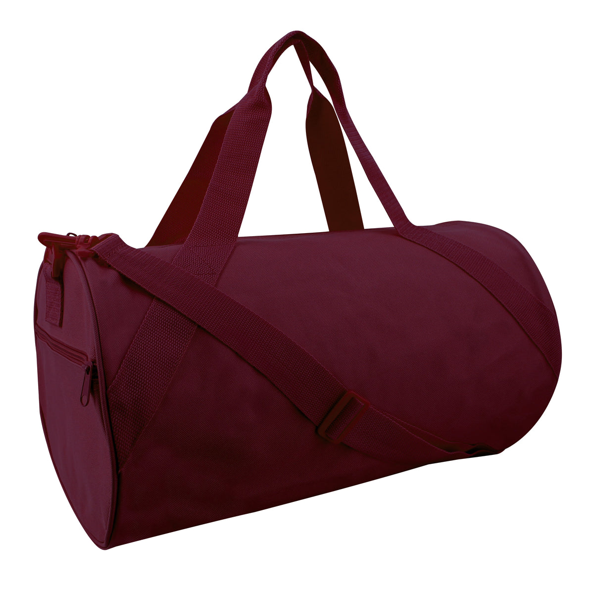 Liberty Bags 8805 Barrel Duffel (Maroon) – Wholesale Printables