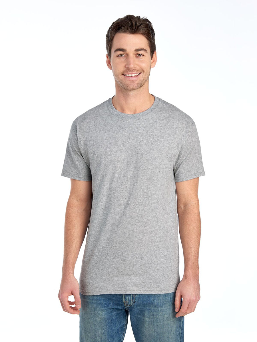 Fruit of the Loom 3930R HD Cotton™ Unisex T-Shirt (Athletic Heather ...