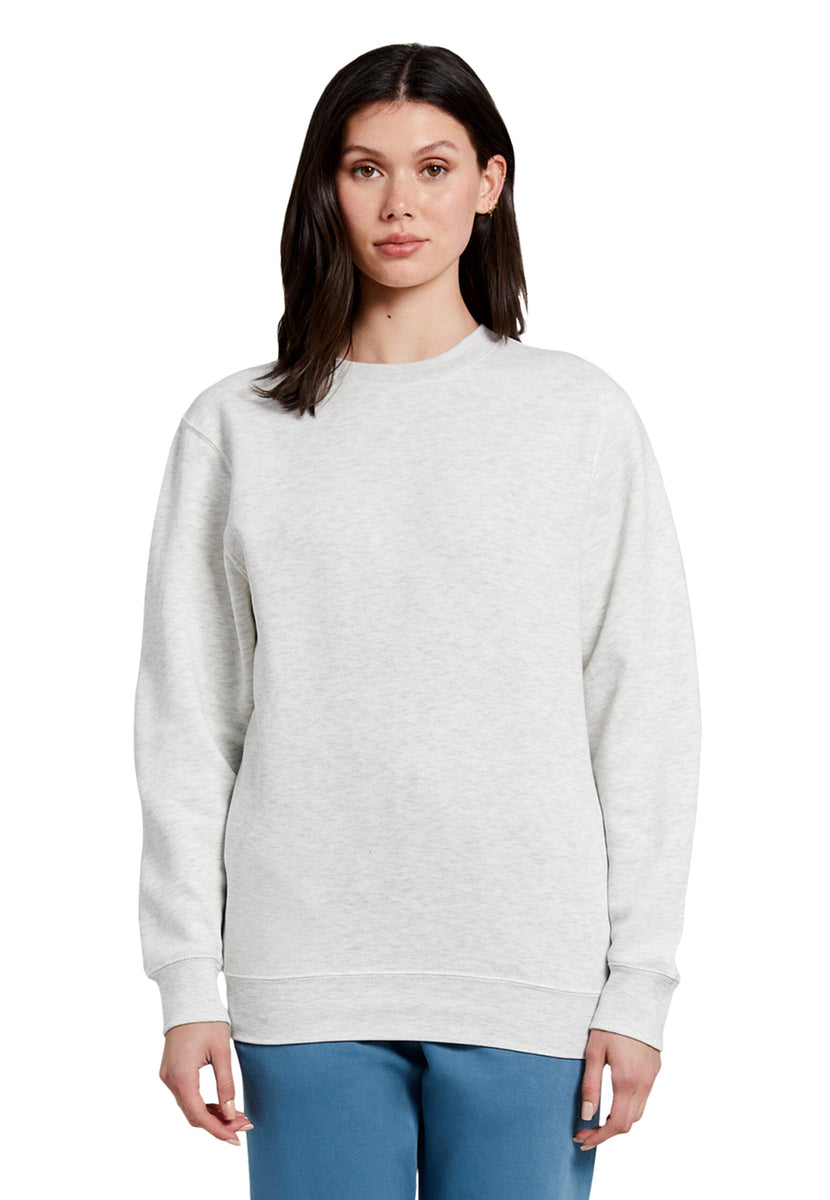 Lane Seven LS14004 Premium Crewneck Sweatshirt (Oatmeal Heather ...
